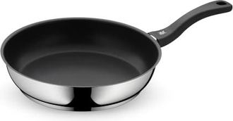 WMF Devil Bratpfanne beschichtet 28 cm, Edelstahlpfanne Induktion, Antihaftbeschichtung, fettarmes Braten, backofenfest bis 70 Grad, f&uuml;r alle Herdarten ge
