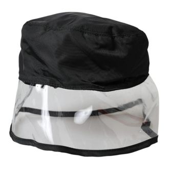 Dolce & Gabbana Schwarzer Polyester Eimer Hut M&auml;nner - - Accessories - Herren - Schwarzk - ONE SIZE