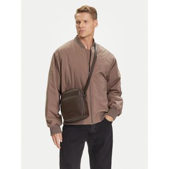 Calvin Klein Umh&auml;ngetasche Calvin Klein Micro Pebble Crossbody S LV04D3076G Braun