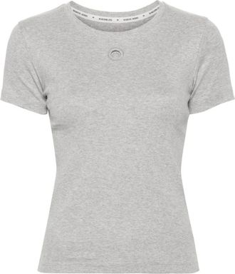 Marine Serre Femme, Tops, Gris, Taille: 38 FR T-Chemises