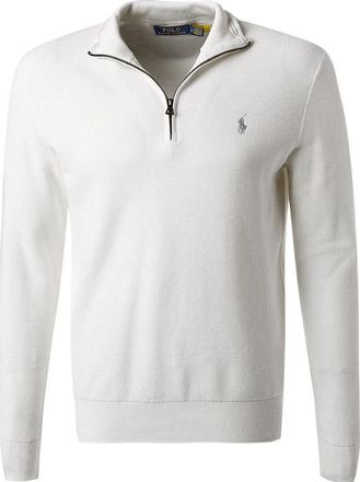 Polo Ralph Lauren Herren Troyer weiß unifarben