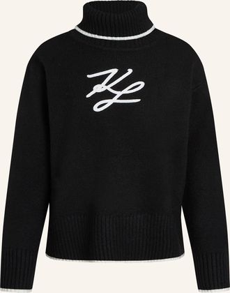 Karl Lagerfeld Top schwarz