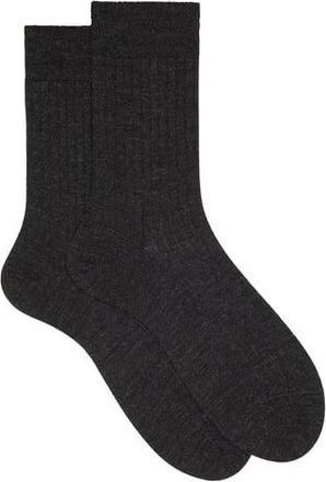 Dor&eacute; Dor&eacute; Chaussettes c&ocirc;tel&eacute;es en laine m&eacute;rinos