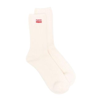 Kenzo Logo Cotton Blend Socken - - Underwear - Herren - Wei&szlig; - M