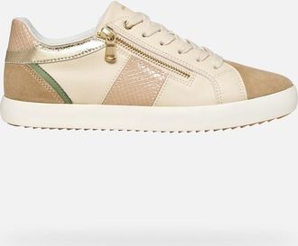 Geox Schuhe Blomiee Dame Beige/off-white