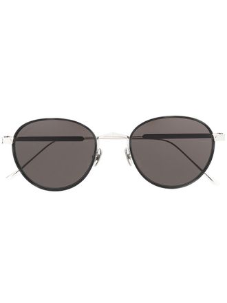 Cartier lunettes de soleil &agrave; monture ronde - Argent