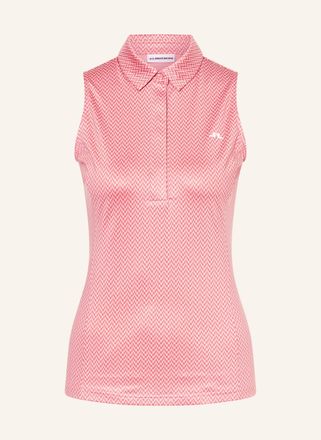 J.Lindeberg J.Lindeberg Funktions-Poloshirt rot