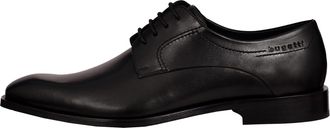 Bugatti Herren Businessschuhe, Männer Business Schnürer, Wechselfußbett,lace-up Shoes,Low-tie,schnürschuhe,Anzugschuhe,schwarz (1000),43 EU / 8.5 UK