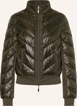 Monari Monari Steppjacke Mit Schmucksteinen gruen