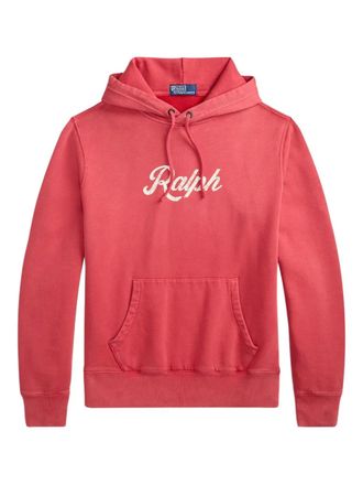 Polo Ralph Lauren Hoodie mit Logo-Print - Rot