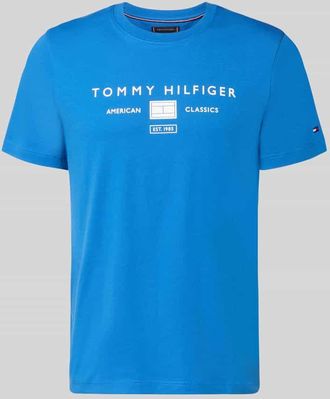 Tommy Hilfiger Regular Fit T-Shirt aus reiner Baumwolle