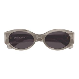 Balenciaga Everyday Oval Sonnenbrillen - - Accessories - Damen - Grau - ONE SIZE