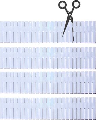 Generic Einstellbarer Schubladenorganisator - Flexible Trenner im 4 -Zimmer -Kit, Multifunktionsspeicher | Anpassungsf&auml;hige Separatoren f&uuml;r Schlafzimmer Schub