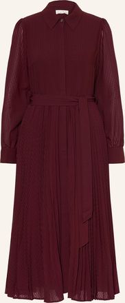 Phase Eight Hemdblusenkleid Ren Mit Plissees rot