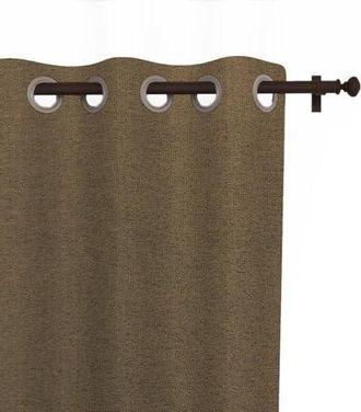 Soleil d'Ocre Arthur Verdunkelungsvorhang mit &Ouml;sen, 135 x 250 cm