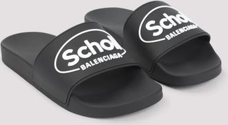 Balenciaga Loafer - Black Tpu Pool Slide Slipper - Gr. 41 (EU) - in Schwarz - für Damen