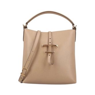 Tod's T Timeless Mini Bucket Bag - - Bags - Damen - Braun - ONE SIZE