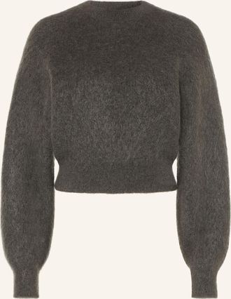 Selected Pullover Mit Mohair grau