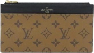 Louis Vuitton unisex, Pre-owned, Brun, Taille: ONE Size Porte-monnaie Monogram Reverse Pre-owned