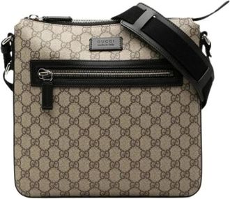 Gucci Sac bandouli&egrave;re vintage doccasion - Femme - Pre-owned - Beige - Taille: ONE Size