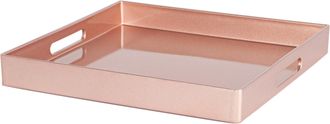 Argon Tableware Square Serving Tably - 33cm - Roségold