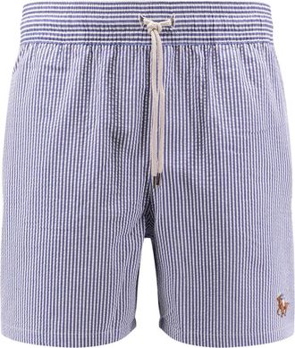 Polo Ralph Lauren Homme, Maillots de bain, Multicolore, Taille: XL Traveler Mid Trunk