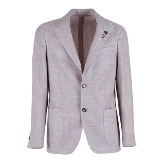 Lardini Herren, Jacken, Beige, LGr&ouml;&szlig;e