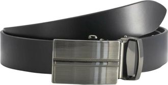 Lindenmann Lederg&uuml;rtel - - Accessories - Herren - Schwarzk - 95 CM