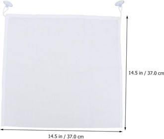 Valiclud Sosoport 2 Stück Multifunktionale Aufbewahrungstasche für Badewannenspielzeug Robust Großes Fassungsvermögen Weißes Netz Praktischer Hängeorganizer fü