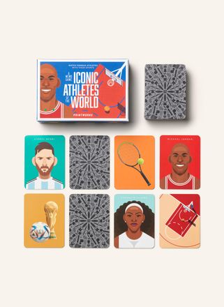 Printworks Printworks Memospiel Iconic Athletes weiss