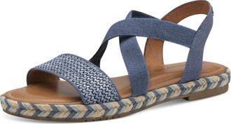 Tamaris Damen Klassische Ballerinas, Frauen Flats,Comfort Lining,TOUCHit-Fußbett,Slip-ons,klassisch elegant,Ballerinen,Blue,41 EU