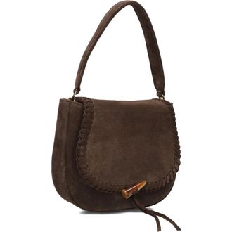 Unisa Braune Schultertasche Zdatil Stil - - Bags - Damen - Braun - ONE SIZE