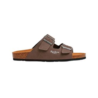 Pepe Jeans London Homme, Chaussures, Brun, Taille: 40 EU Sandales Bio Chicago Marron Pepe Jeans
