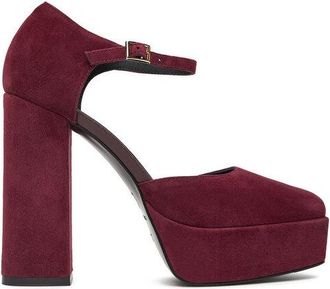 Eva Minge Pumps EO-NIKI-E340-70H Dunkelrot