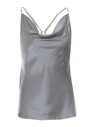 Patrizia Pepe Top - Gris