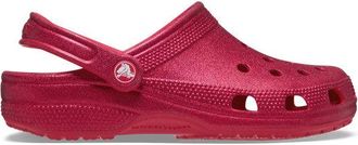 Crocs Pantoletten Classic Glitter Clog 205942 Rosa