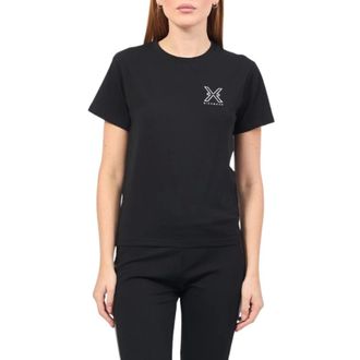 John Richmond Femme, Tops, Noir, Taille: 36 FR Logo T-Shirt