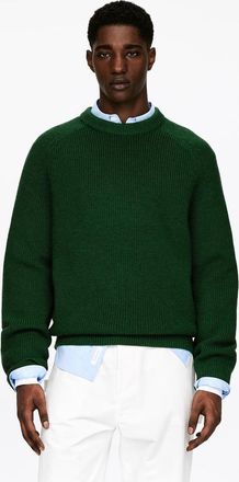 Arket Lockerer Wollpullover -Gr&uuml;n