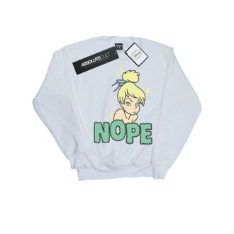 Disney Tinker Bell Nope Sweatshirt f&uuml;r Herren (Wei&szlig;)