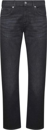 7 For All Mankind Homme, Jeans, Noir, Taille: W31 Jeans noirs Luxe Performance