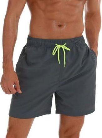 Generic HUIWDP Short de bain d&eacute;t&eacute; pour homme - Style d&eacute;contract&eacute; - Surf - Short de sport - Taille &eacute;lastique, A8, 5XL