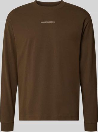 Marc O'Polo Denim Relaxe Fit Langarmshirt aus reiner Baumwolle