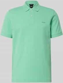 HUGO BOSS Regular Fit Poloshirt aus reiner Baumwolle Modell PALLAS
