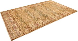 Loberon Teppich Kaelith - Weiche Haptik - Orientalisches Muster - 140x200 cm - Wohntextilien - Wohnaccessoires - Wolle - Baumwolle, bunt