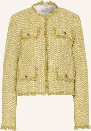 Riani Riani Kastenjacke Aus Boucl&eacute; gelb