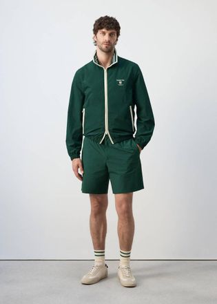 Mango Veste imperm&eacute;able &agrave; poches vert fonc&eacute; - Homme - XL - MANGO MAN