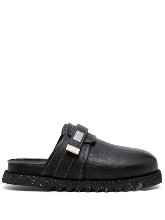 Suicoke x Marsell Zavo mules en cuir - Noir