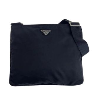 Prada Pre-owned Tessuto Nylon Schultertasche - - Pre-owned - Herren - Schwarzk - ONE SIZE