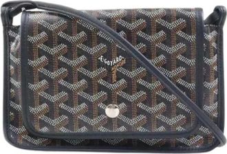 Goyard Sac bandouli&egrave;re vintage doccasion - Femme - Pre-owned - Noir - Taille: ONE Size