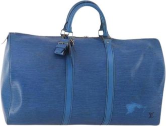 Louis Vuitton Sac Boston Pre-owned - Femme - Pre-owned - Bleu - Taille: ONE Size